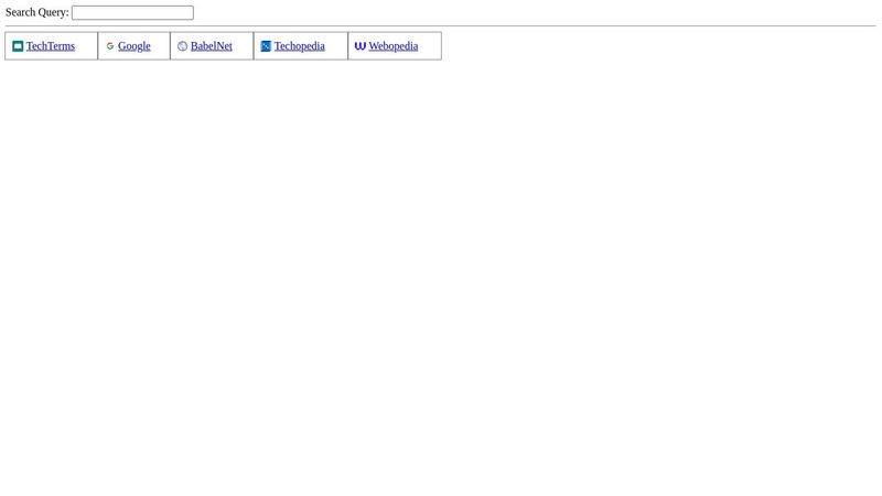 Multi Search Engine Tool