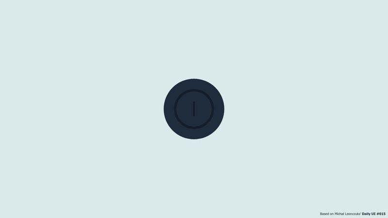 CSS Power button