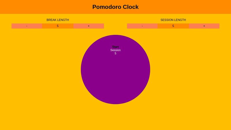 Build a Pomodoro Clock