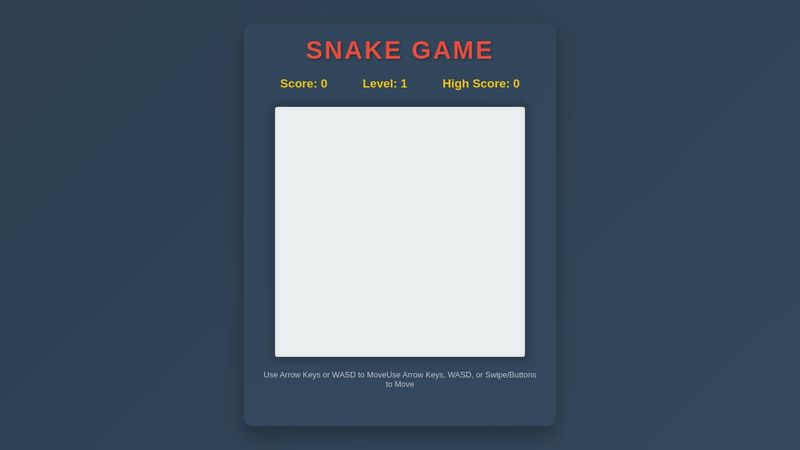 Simple Snake Game