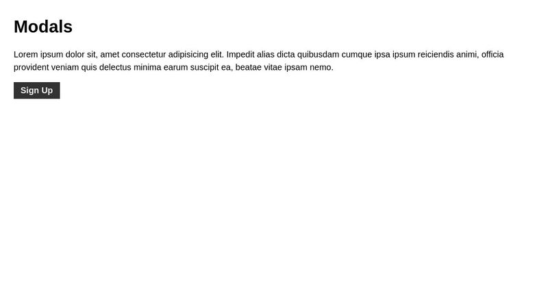 🔒Modals using dialog and ::backdrop
