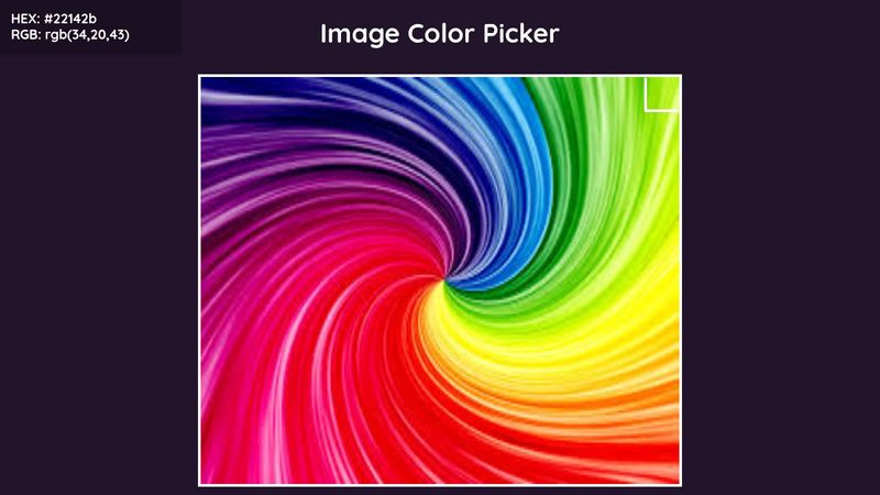 Image Color Picker