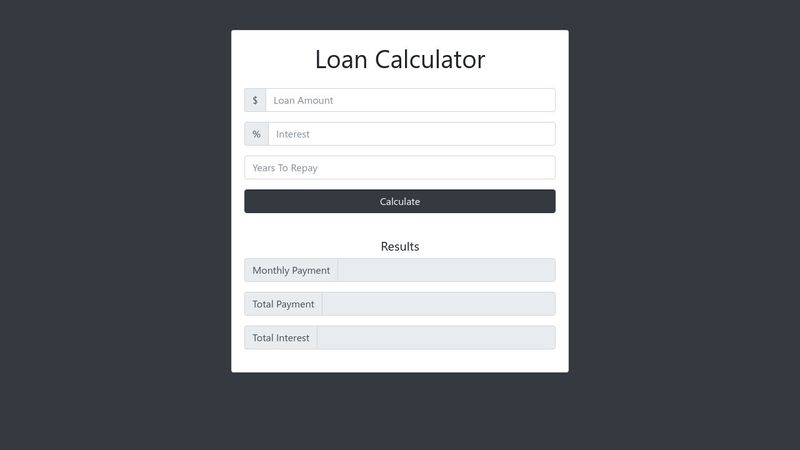 Loan Calculator loan-calculator