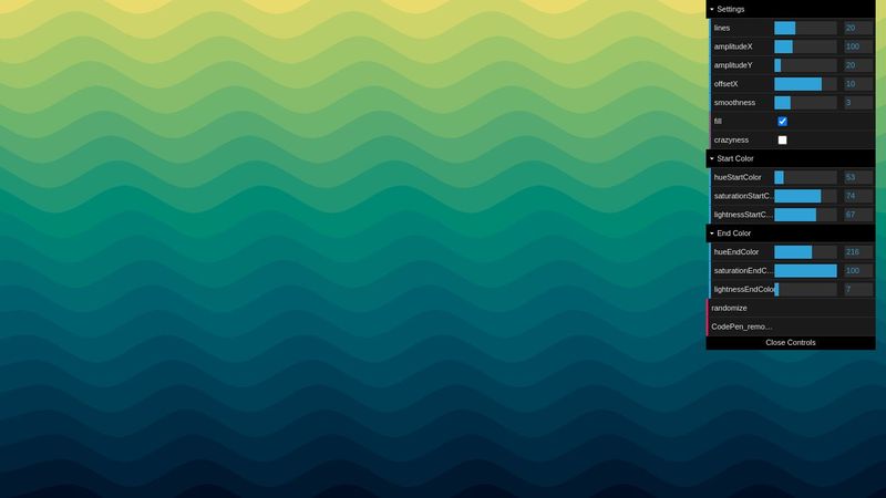 SVG Gradient Wave Generator