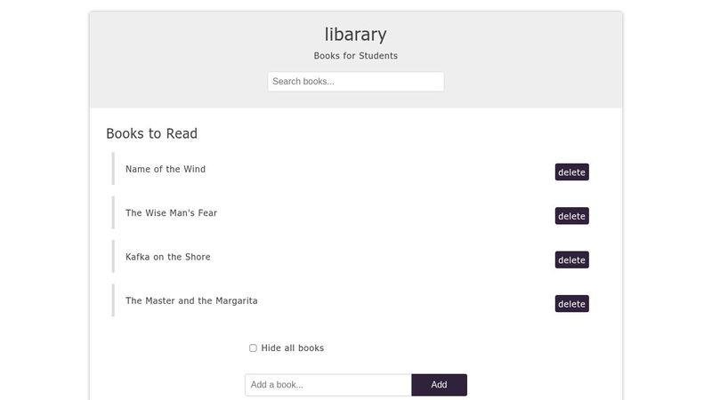 React GitHub Project