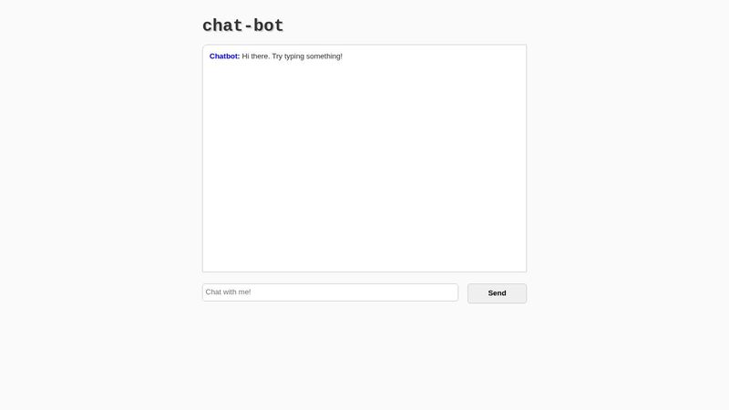 jQuery Chat Bot