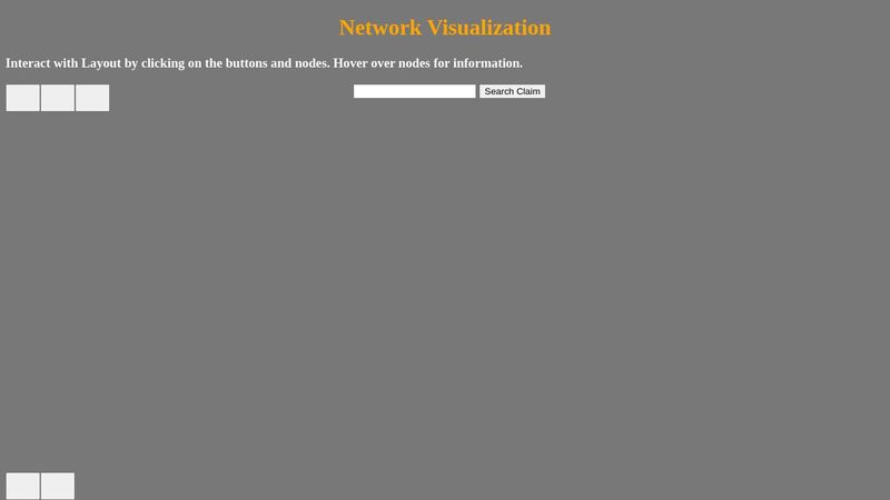 Network Visualization using d3 JS