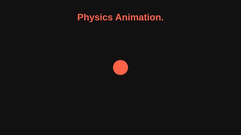 Physics Animation