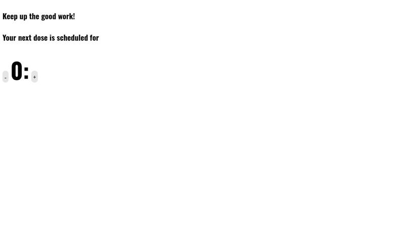 Increment and Decrement Buttons
