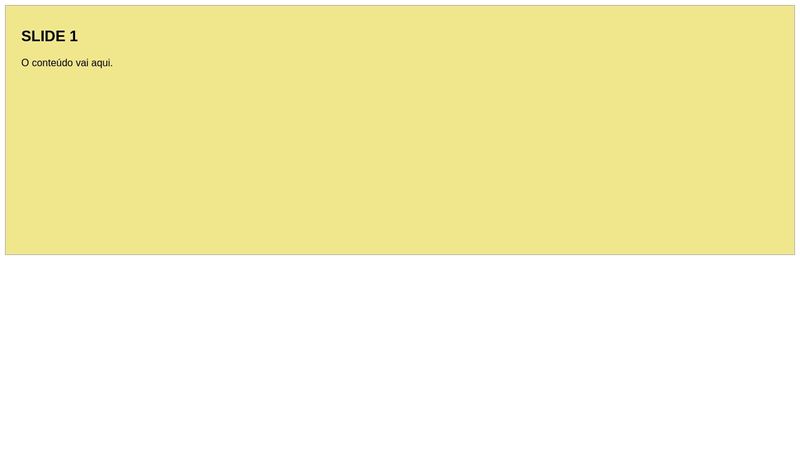 Carousel (HTML & CSS)