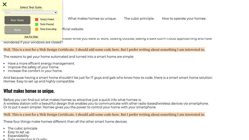 Responsive Web Design Projects - Build a Technical Documentation Page