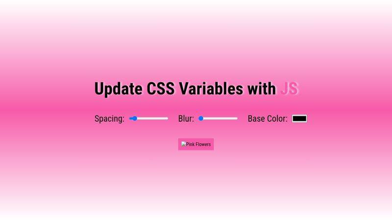 JavaScript | CSS Variables with JS