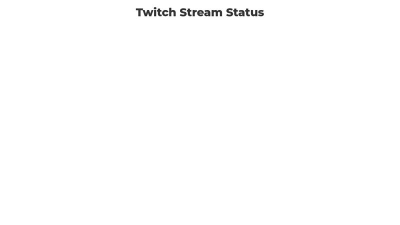 fcc-265-Twitch API