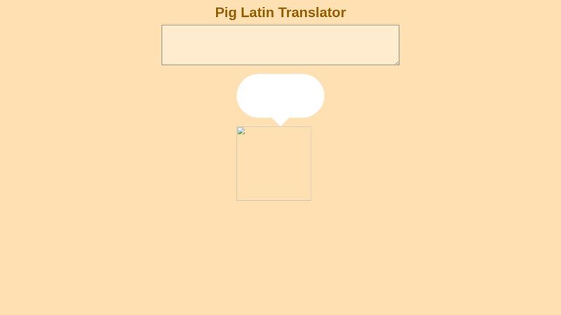 Pig Latin Translator