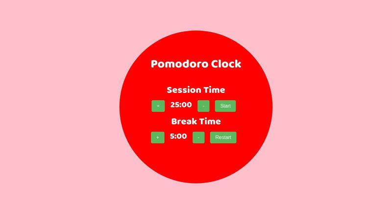 Build a Pomodoro Clock