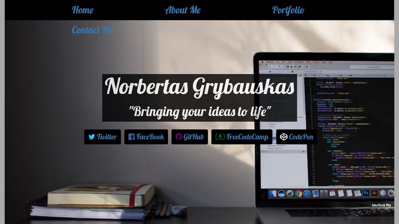Codepen Portfolio