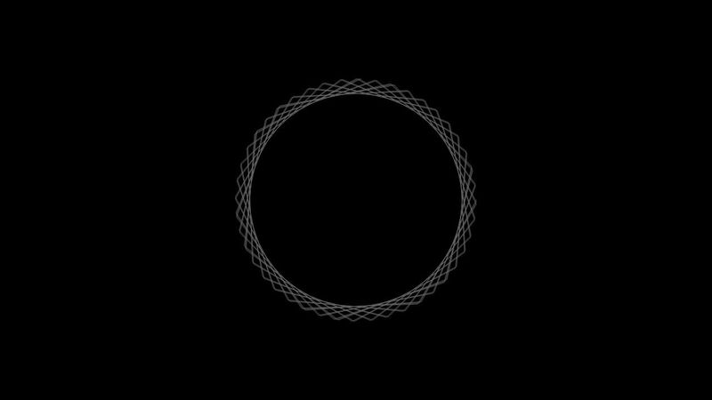 p5js – Animated circle noise