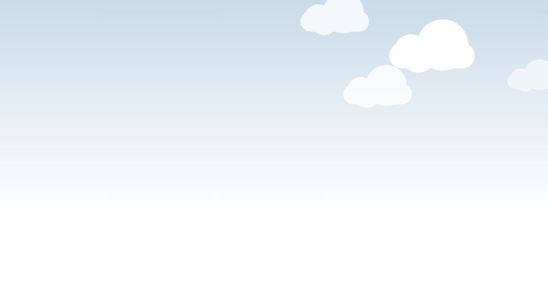 pure css3 animated clouds background