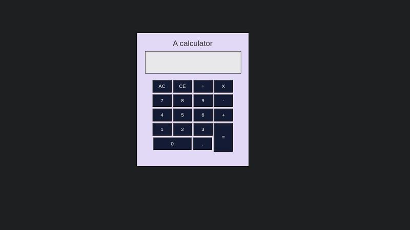FCC Javascript Calculator