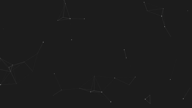 Interactive particle background using Particle.js