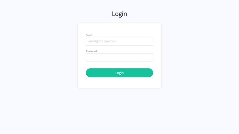 Responsive Login Form