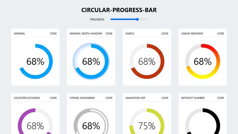 circular progress bar
