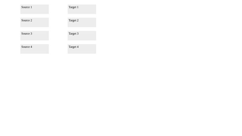 (Re-)Draw a line between two elements after clicking