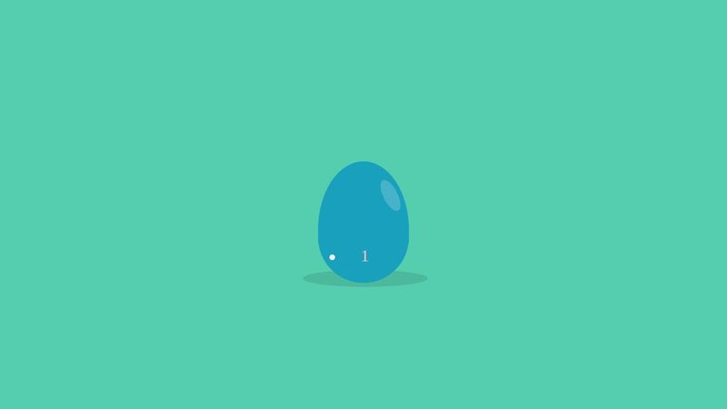 CSS Easter Egg Animation