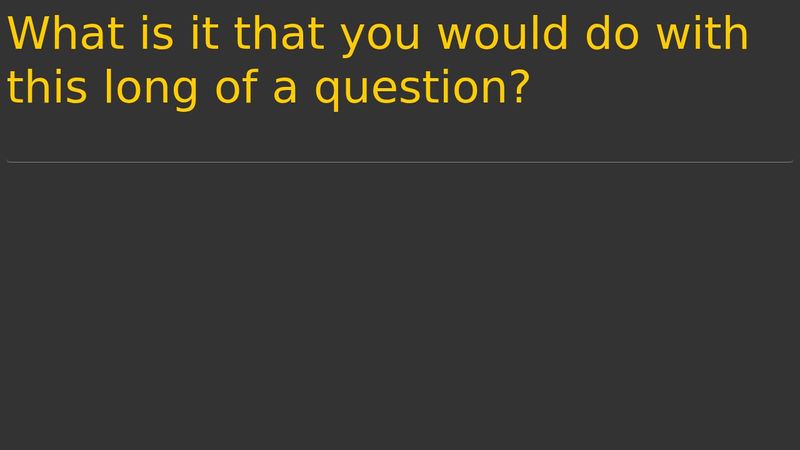 Responsive full width text input