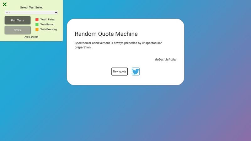 Random Quote Machine