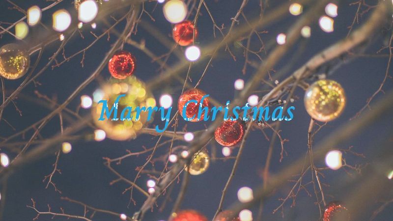 Marry Christmas Css Animation Text