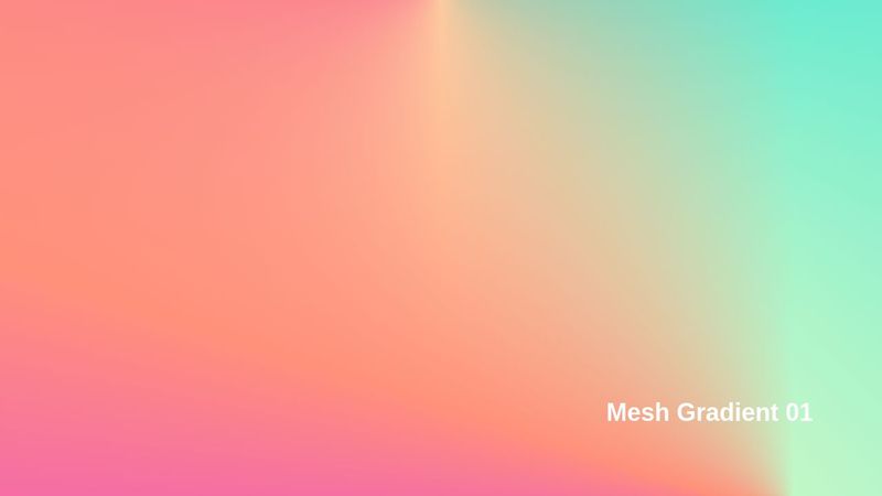 Mesh gradients CSS only