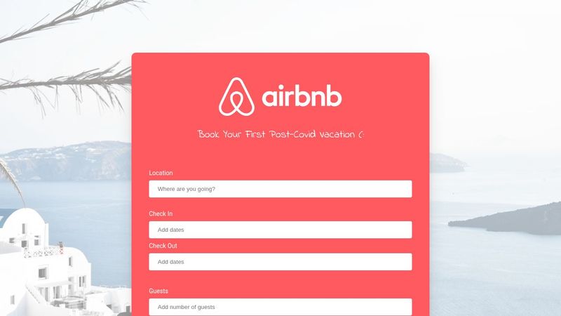 airbnb form