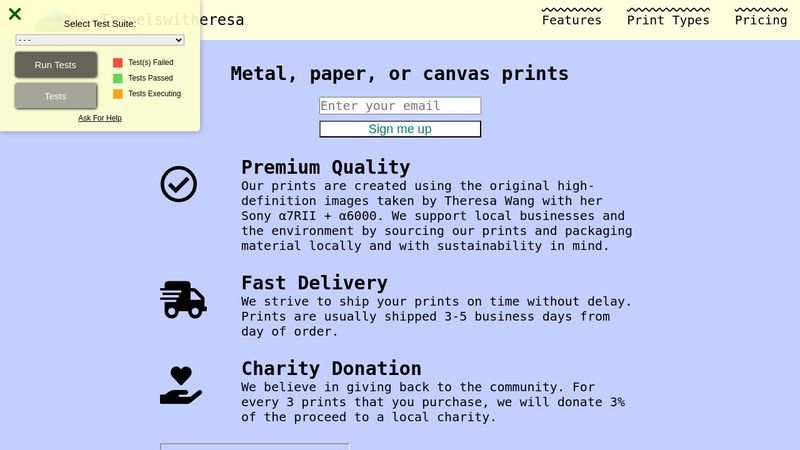 Build a Product Landing Page - Freecodecamp