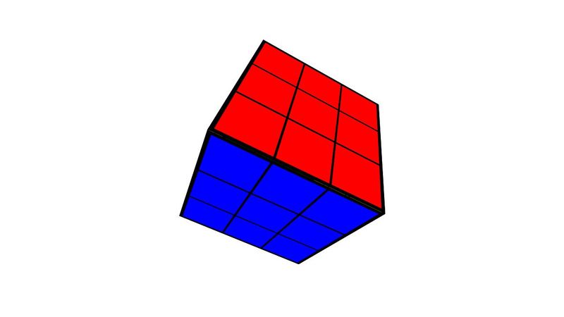 Rubik's Cube with just CSS and HTML