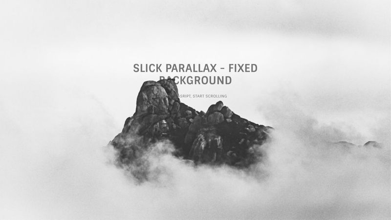 Parallax v1.2 - Fixed Background Effect