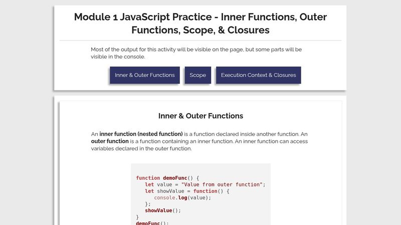 Module 1 Coding Activity Inner Functions Outer Functions Scope And Closures Starter