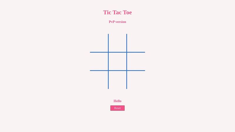 Tic Tac Toe | Vanilla Javascript