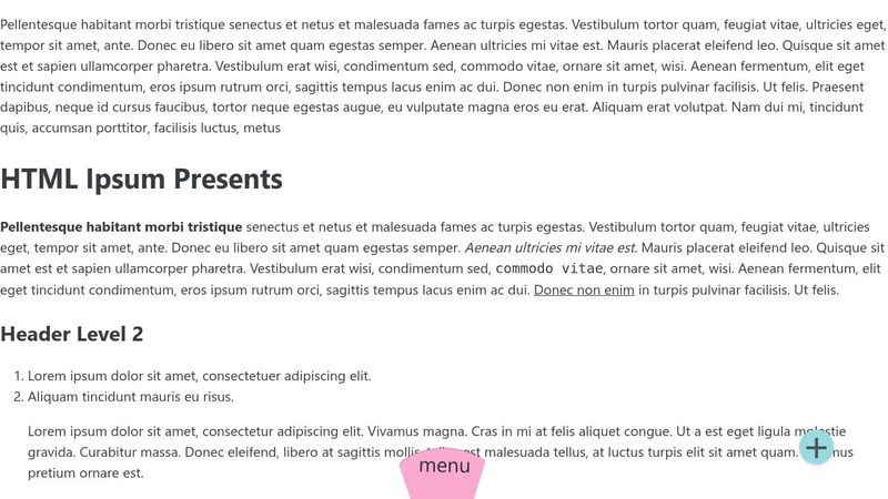 Circular Navigation (using CSS transform)