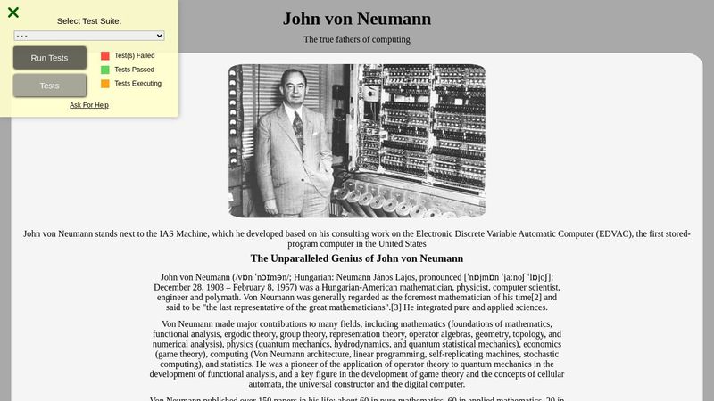 Responsive Web Design Projects - Build a Tribute Page