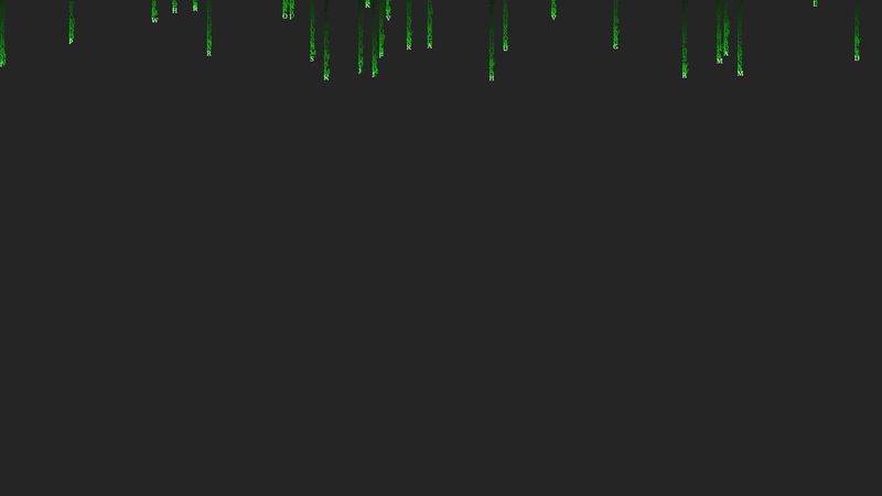 HTML5 Canvas Matrix Effect