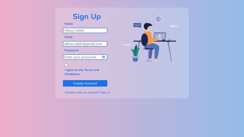 SignUp Page