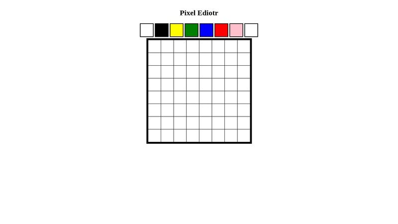 pixel editor