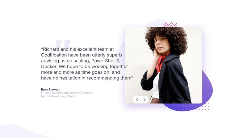 CodePen - Coding bootcamp testimonials slider