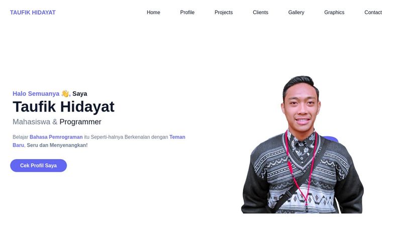 Final Project(Portfolio, Implements Canvas HTML 2D and Three JS 3D) - Taufik Hidayat (Not Fix Yet)