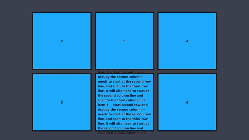 CSS GRID LAYOUT - Position Items