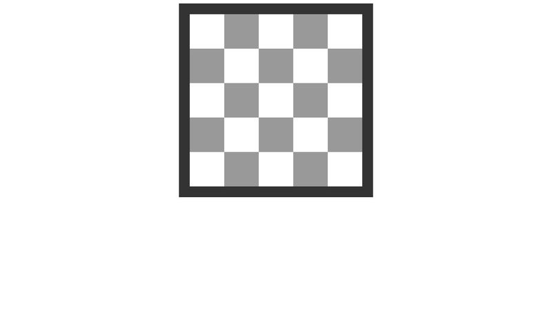 Chessboard using Pure CSS and HTML