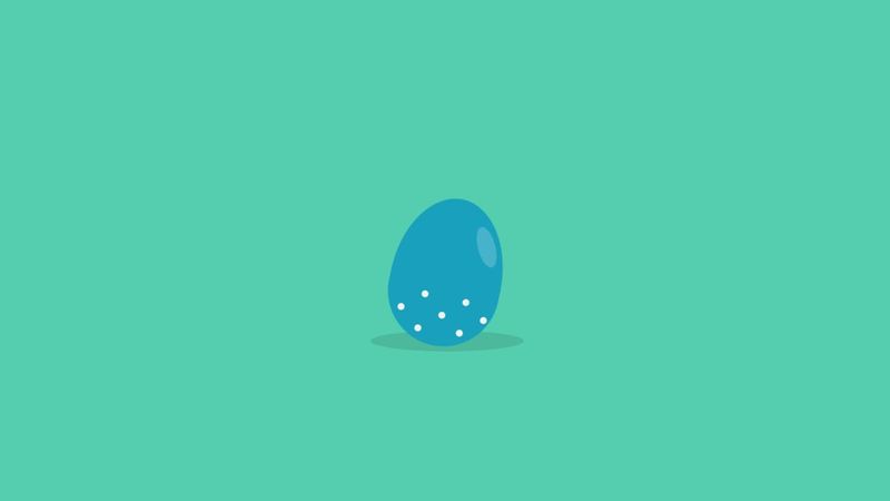 CSS Easter Egg Animation