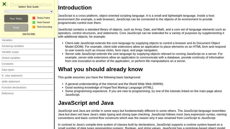 Template Documentation