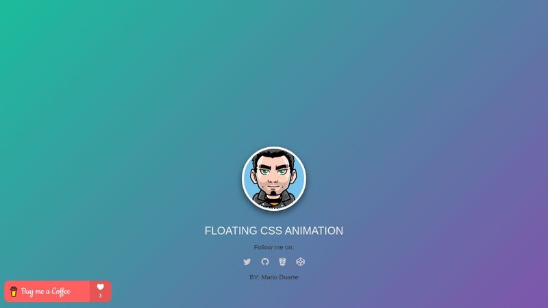 Floating Animation - CSS